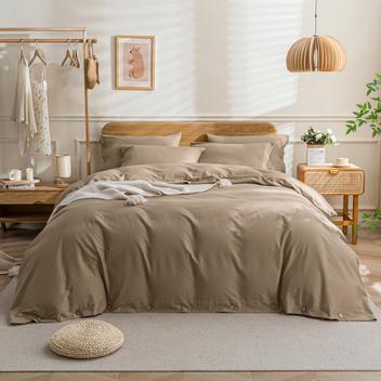 Capa de Edredom JELLYMONI - Tamanho Queen - Textura de Linho Lavado ...