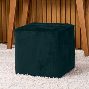 Capa de Puff Quadrado Avulsa Lisa Ajustável com Elástico - Tecido ...