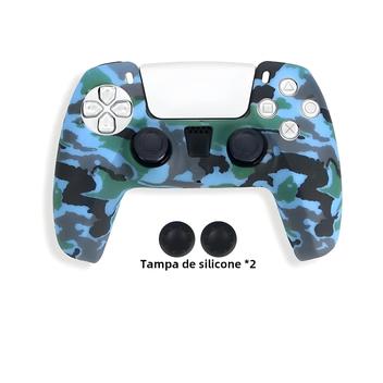 Capa de Silicone para Controle PS5 com Capas para Polegar - PS4 ...
