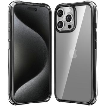 Capa de telefone Mkeke para iPhone 16 Pro Max preta à prova de choque - Capinha de Celular ...