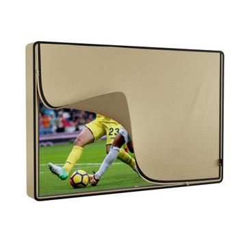 Capa de TV iBirdie Outdoor Waterproof para TV de 52 a 55 polegadas bege ...