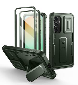 Capa Dexnor para Samsung Galaxy S24 FE - Com Capa de Câmera Verde ...