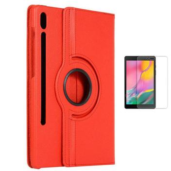 Capa e Película para Galaxy Tab S7 FE T735 10,4" Vermelho - Skin Zabom ...