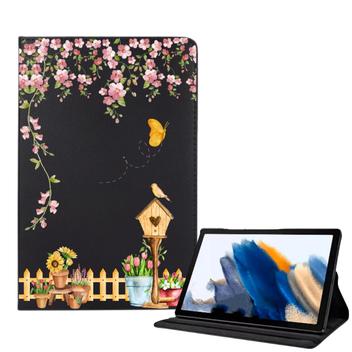 Capa Giratória para Tablet Galaxy Tab A9 Plus A9+ Estampada Flores ...