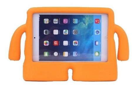 Capa Iguy iPad Mini 1 2 3 4 Anti Choque Infantil - Laranja - Capa, Case ...