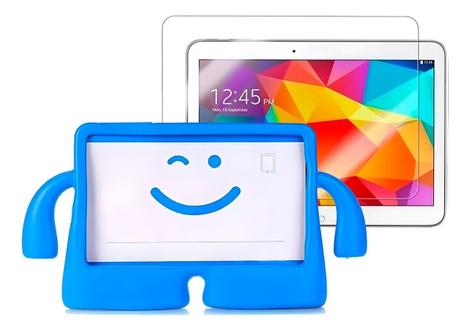Capa Infantil Iguy + Película compatível com Tablet Galaxy Tab 4 T530 ...