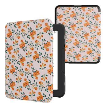 Capa kwmobile para Kobo Nook Glowlight 4/4e - Flores Amarelas - Capa ...