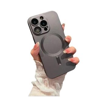 Capa MagSafe de Luxo para iPhone 16/15/14/13/12/11 - Carregamento Sem Fio - Capinha de Celular ...