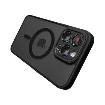 Capa MagSafe Luxo para iPhone 15/14/13/12/11 - Carregamento Sem Fio Magnético e à Prova de ...