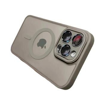 Capa MagSafe Luxo para iPhone 15/14/13/12/11 - Carregamento Sem Fio Magnético e à Prova de ...