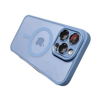 Capa MagSafe Luxo para iPhone 15/14/13/12/11 - Carregamento Sem Fio Magnético e à Prova de ...