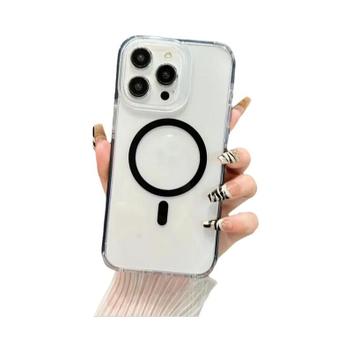 Capa MagSafe Magnética à Prova de Choques para iPhone 16/15/14/13/12/11 - Capinha de Celular ...