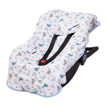 Capa para Bebê Conforto Menina Menino Bublim Malha 100%Algodão Fio 30 ...