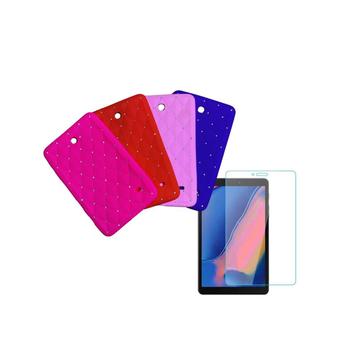 Capa para de Tablet 8 Polegadas com Design Emborrachado + Película Anti ...