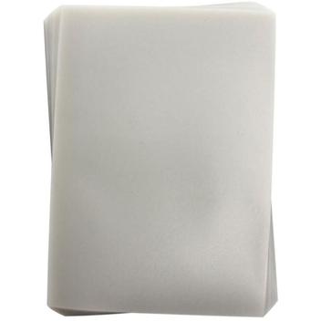 Capa para Encadernação A4 Transparente Couro Fosca - Pacote com 100 ...