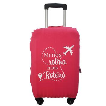 Capa Para Mala De Viagem Big Style Menos Rotina Mais Roteiro - Mala ...