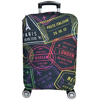 Capa Para Mala Selo Travel Bagagem Protetora Viagem Colorida - Loilu ...