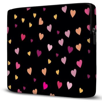 Capa para Notebook Corações Preta - Mix das Mochilas - Capas e Cases ...