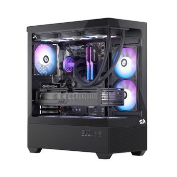 Capa para PC Gamer Redragon CA606 ATX - com 3 Ventoinhas de 120mm ...