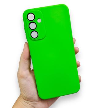 Capa Para Samsung Galaxy A15 Silicone Aveludada Com Proteção na Câmera ...