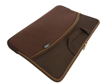 Capa Pasta Para Notebook 15.6 Marrom Bolso Alça Neoprene - Neo Capas ...