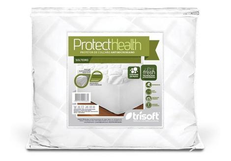 Capa Protetor Colchão Trisoft Health 100% Algodão Solteiro - Protetor ...