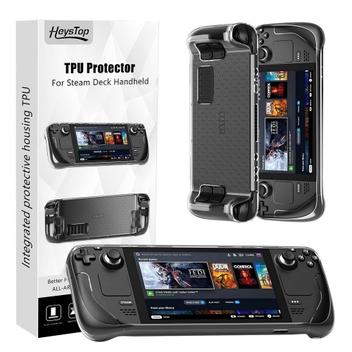 Capa Protetora Case em TPU Para Steam Deck Branco Transparente ...