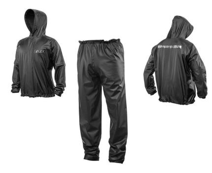 Capa Roupa Chuva Vestimenta Vestuário Jaqueta Calça Delta Pvc Preta ...