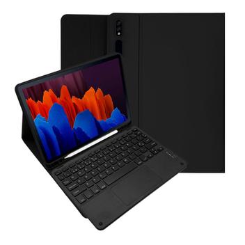 Capa Tab S7 Plus 12. 4 Case Smart Com Teclado Touchpad Magnético Anti ...