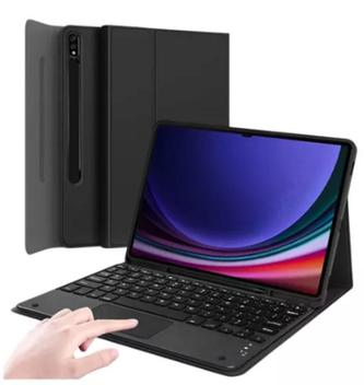Capa + teclado com Touchpad Para tablets Samsung Galaxy Tab S9 Fe ...