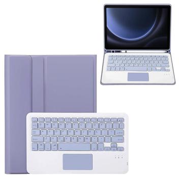 Capa Teclado Touchpad Multitoque Galaxy Tab S9 Fe+ X610 Lilás - Star ...