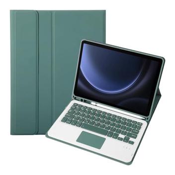 Capa Teclado Touchpad p/ Galaxy Tab S9 FE+ X610 - Verde - Star Capas E ...