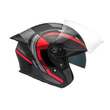 Capacete Aberto Oculos Bieffe B-Pace Wave Vermelho Moto - Capas para ...