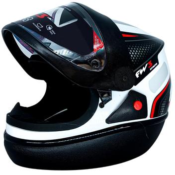 Capacete Automático Fechado Fw3 Automatic Branco - Capas para Moto ...