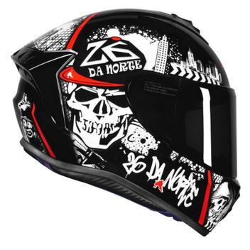 Capacete Axxis Draken 26 Da Norte New Gloss Vermelho 58 (M) - Capacete ...