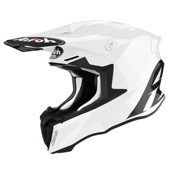Capacete de Moto Airoh Modelo Tw2.0 - Cor Branco/Legal. - Capacete de ...