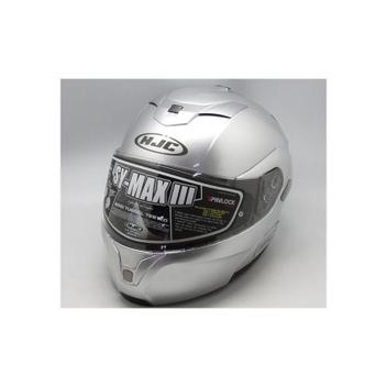 Capacete de Motociclista HJC Sy Max III Prata Metálico - Capacete de ...