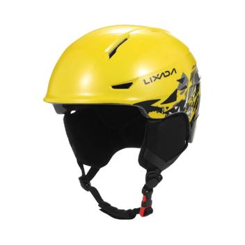 Capacete de Snowboard e Esqui Lixada - Unissex, Destacável, com Alça ...