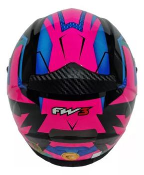 Capacete Fechado Fw3 Gtx Fox Com Óculos Interno - Capas para Moto ...