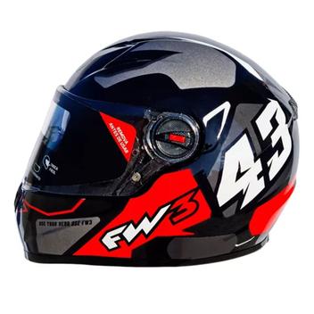 Capacete fw3 gtx 43 com óculos grafite - Capas para Moto - Magazine Luiza