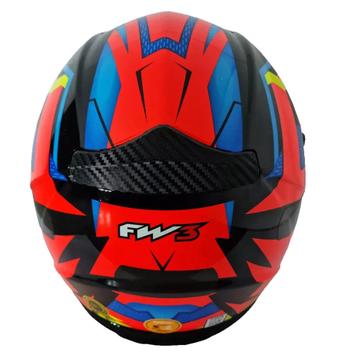 Capacete fw3 gtx fox laranja com viseira solar - Capas para Moto ...
