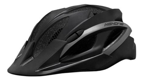 Capacete High One Win mtb com Sinalizador preto/cinza T- M 55-58cm - Capacete Ciclismo ...
