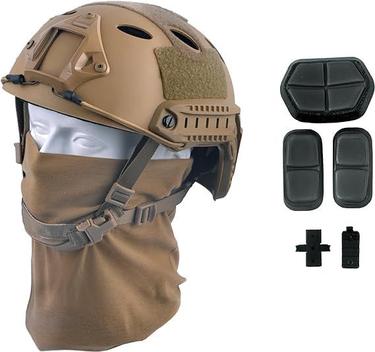 Capacete LOOGU Fast BJ Base Jump Tactical para Airsoft - Outros Esporte e Lazer - Magazine Luiza