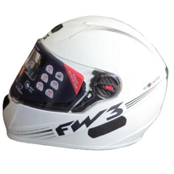 Capacete Moto Fw3 Gtx Limited Branco Fosco Com Óculos - Capas para Moto ...