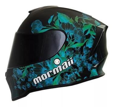 Capacete Moto Mormaii M1 Echo Verde Fosco + Narigueira - Capacete de ...
