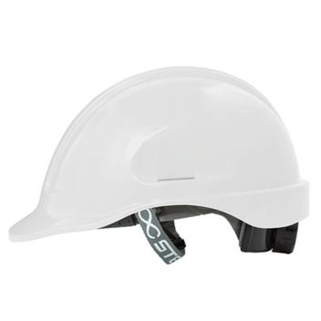 Capacete Steelflex Branco Casco Turtle Suspensão e Jugular - Carneira ...