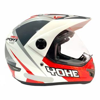 Capacete Yohe Trail Sport Sonic Moto Cross Trilha Enduro - Capas para ...