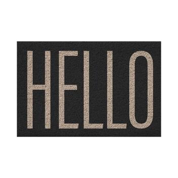 Capacho De Porta Vinílico Estampado Hello 60x40cm Uzoo - Capacho ...