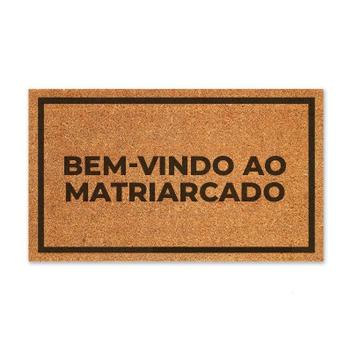 Capacho Em Fibra Natural: Bem-Vindo Ao Matriarcado - 70X40 - O Capacho ...