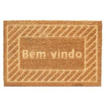 Capacho Fibra De Coco Bem Vindo Tradicional Tuut 40X60 - Capacho ...